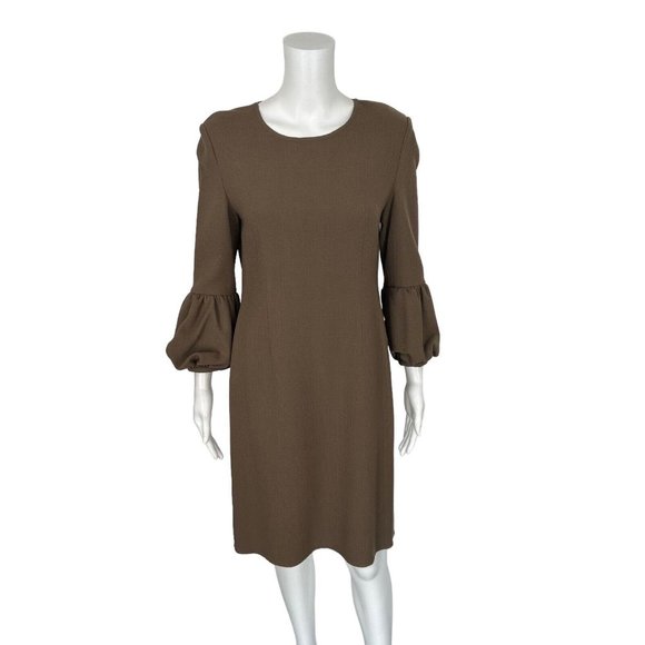 Christian Alta Moda | Dresses | Christian Alta Moda Brown Sheath Dress ...